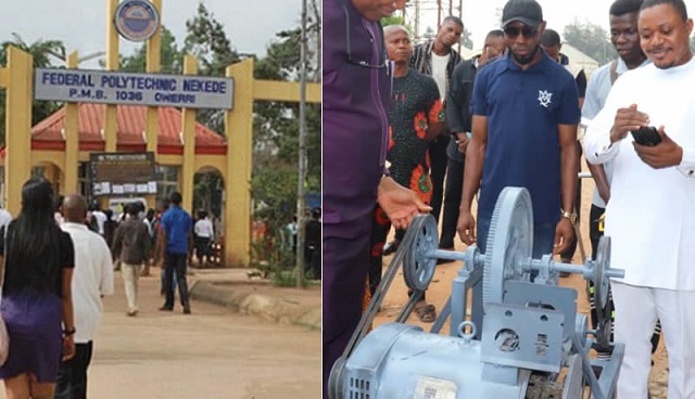 Federal Poly Nekede Develops Fuelless, Fumeless Generator – Acada extra